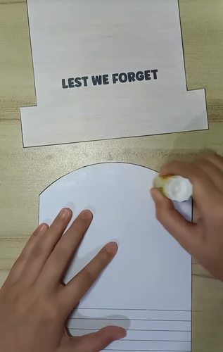 Remembrance Day Activities Memorial American Flag Soldier Grave Writing ...