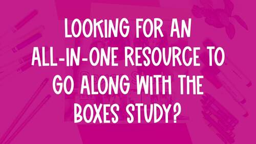 Boxes Study Bundle for The Creative Curriculum by Early Childhood Plus