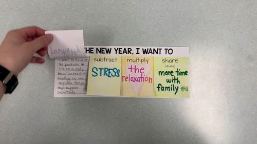 New Year Goal by Fifth Grade Flava | TPT