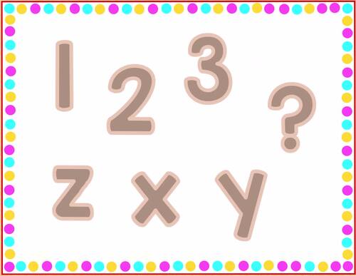 Printable Boho Neutral Bulletin Board Letters, Editable Large Alphabet ...