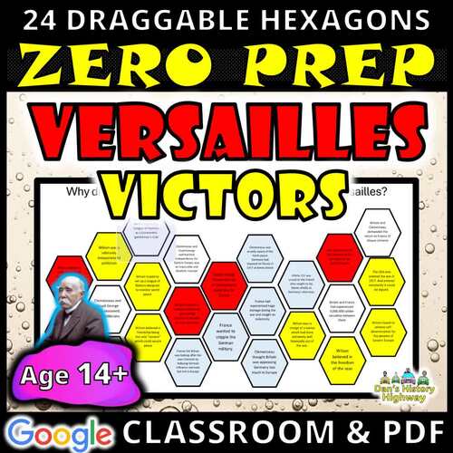 Versailles Victors | Digital Card Sort | Grades 10–11 by Dan's History ...