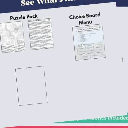 Missionaries and the Global Spread of Christianity Bundle — HSS 7.9.6