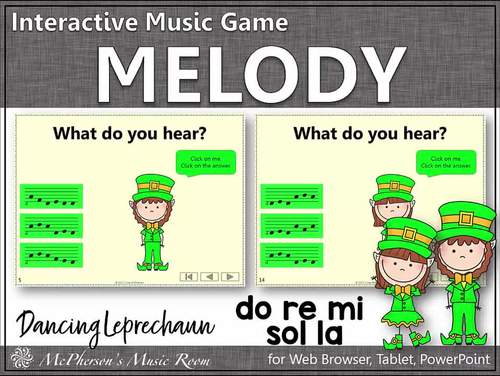 St. Patrick's Day Music: Do Re Mi Sol La Interactive Solfege Game ...