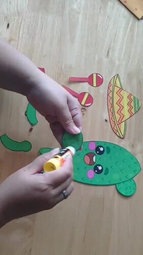 Cinco de Mayo Craft, Cactus Craft, Cinco de Mayo Bulletin Board, Cactus ...