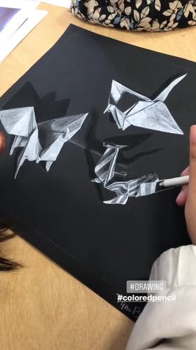 Colored Pencil Drawing Art Bundle Middle School Art High School Art ...