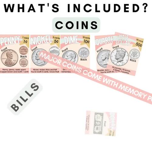 Calm Pastel Classroom Decor | Money Posters | Editable | *NEW | TPT