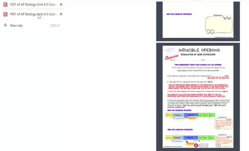 AP Biology – Unit 6.5 Regulation of Gene Expression (TRP and LAC Operons)