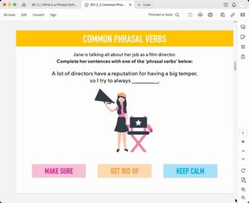 ESL Intermediate Lesson: Learn Some Common Phrasal Verbs by ESL Class ...