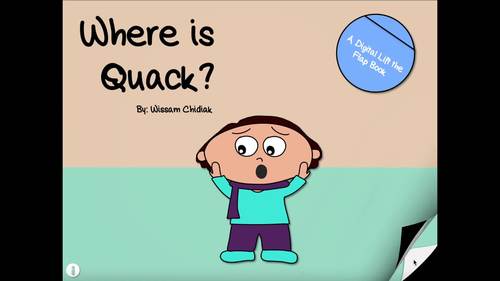 Where is Quack - an Interactive Lift the Flap Book by MyChildSLT