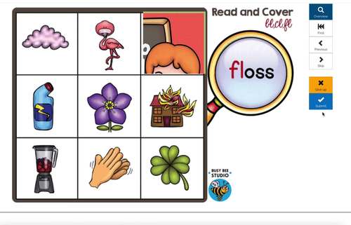 BACK TO SCHOOL BOOM CARDS BEGINNING CONSONANT BLENDS BL CL FL GL PL SL ...