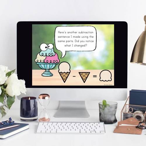 Fact Families Addition & Subtraction | Related Facts 1st Grade Slides ...