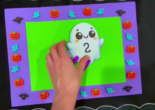 Ghostly Counting Fun! | Halloween Math & Fine Motor Center for ...