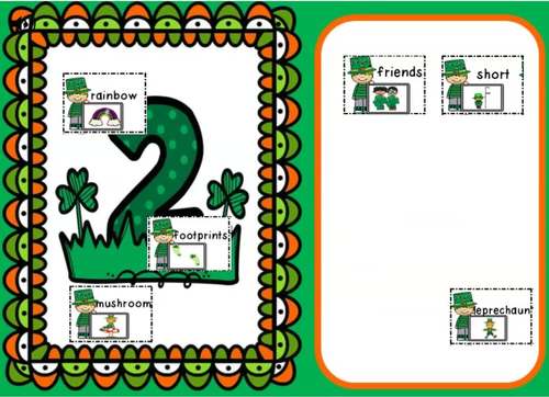 March | St. Patrick’s Day | Syllables | Boom Cards | K and 1st | TPT