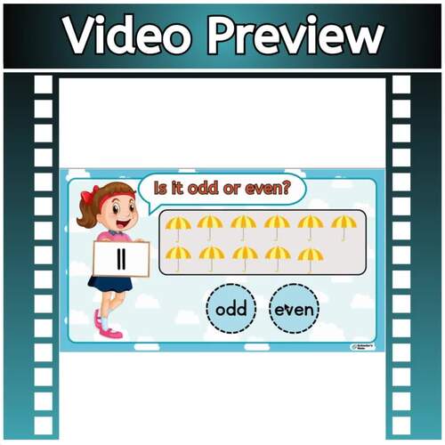 Odd or Even: Read and Select (Numbers 1-20) Digital Resources | TPT