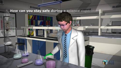 Singapore science 3rd Grade- Science safety - eLearning by Siri Learning