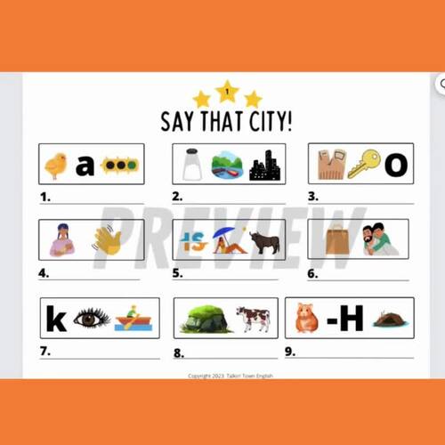 Rebus Puzzles Bundle: 200+ Cities, States, Countries, Anim Brain Teaser ...