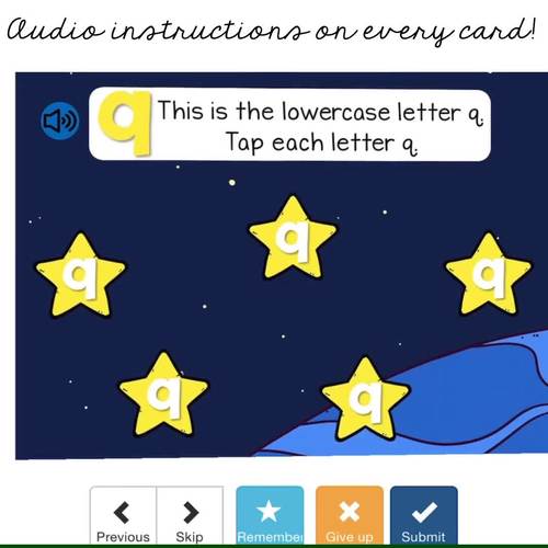 Alphabet Activities - Letter Qq - Boom Cards Distance Learning by Sarah ...