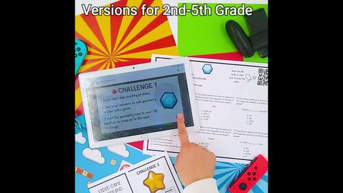 2nd Grade Number Sense Math Escape Room Read, Write, Compare Numbers ...