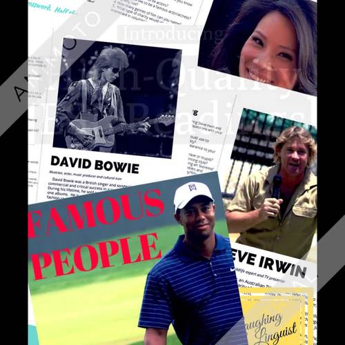 Famous People & Celebrities - ESL Readings, Discussions & Questions