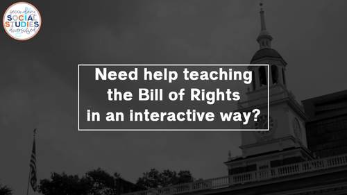 Bill of Rights | BOOM Cards and Notes | Distance Learning | The ...