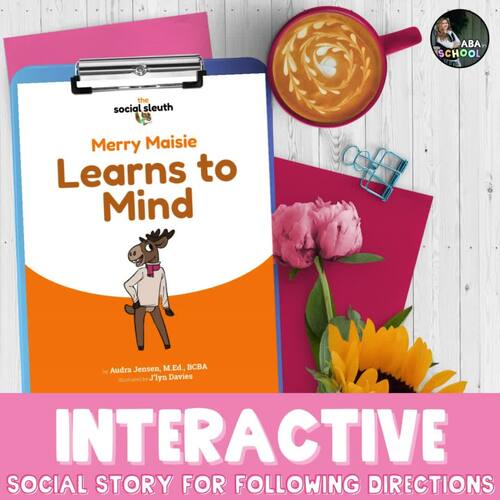 Social Story Following Directions Social Emotional Lessons Listening to ...