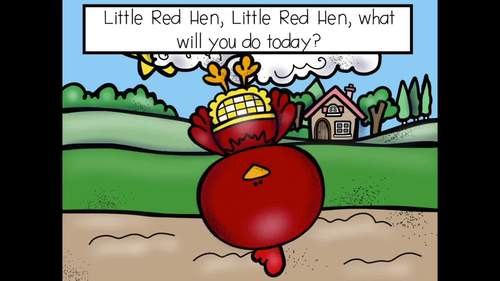 Little Red Hen Song / Poem & Video | Kindergarten & 1st | 5 Activities ...