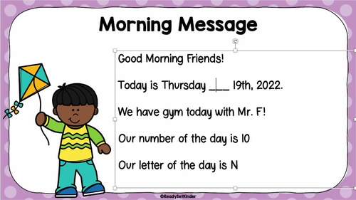 May Morning Meeting Slides | Interactive Virtual Classroom Calendar ...