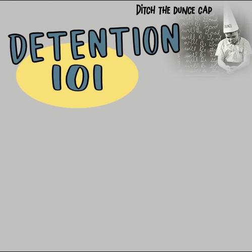 Detention, Citation, Suspension, Consequence reflective writing assignment