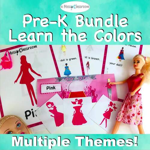 Preschool Colors Bundle Lesson, Games, Worksheets & Activities | TPT
