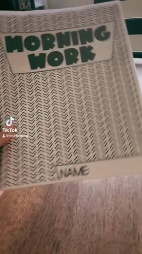 Digital & Printable Morning work Notebook (PDF & Google Slides) | TPT