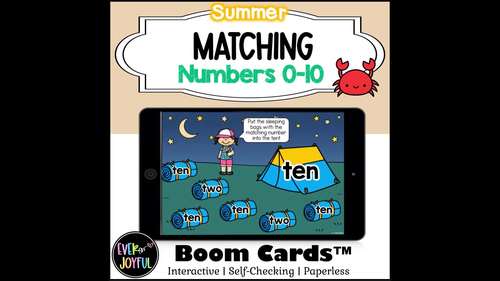 SUMMER BUNDLE: Pre-K Math Boom Cards by Ever Joyful | TPT