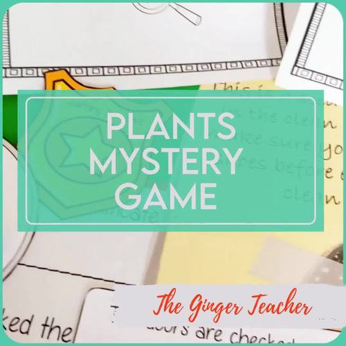 Life Science Plants Practice Game by The Ginger Teacher | TPT