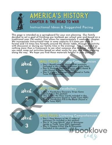 Tuttle Twins U.S. History Vol. 1, Ch. 8: The Road to War Comprehension ...