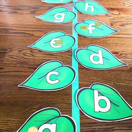 Jack & the Beanstalk Alphabet Activity - Fairy Tales Letter Recognition ...