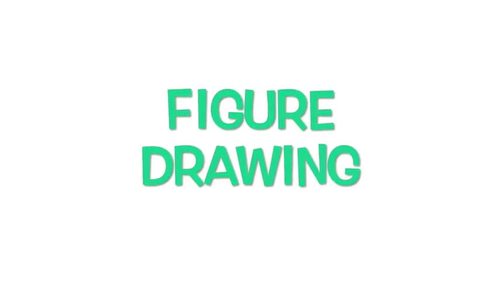 Figure Drawing Methods Art Lesson, Work Packet plus 4 Video Demos
