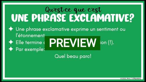 French Sentence Writing | Les phrases en français | Lesson, Notes ...