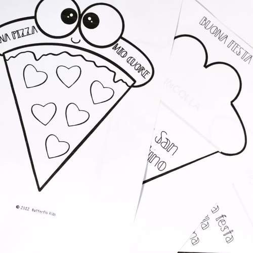 Italian Valentines Craft San Valentino - Mother's Day Festa Della Mamma