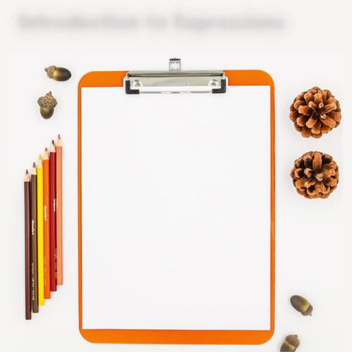 Introduction to Expressions Worksheet NO PREP 6th Grade 7th Grade