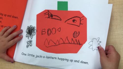 The Halloween Song & Book Making Project from Heidi Songs- Kindergarten ...