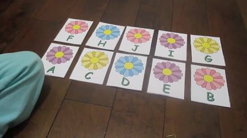 Where's the Ladybug? Alphabet Hide and Seek Pocket Chart Circle Time Game