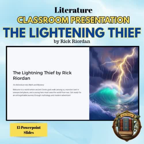 THE LIGHTENING THIEF by Rick Riordan * ELA Literature Novel Study ...