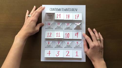 Countdown to Winter Break - Counseling Christmas Activities & Winter ...