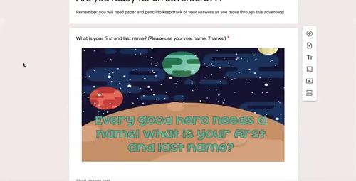 Digital Multi-Path Quest- Fully Editable! Perfect for Any Grade Level!