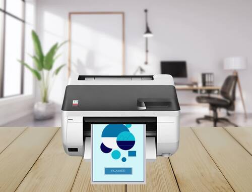 Undated Printable Blue Planner | Monthly, Weekly & Daily Pages | TPT