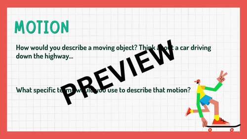 Physical Science: Motion Unit Slides | Presentation | PowerPoint