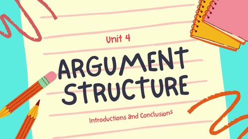 AP English Lang Podcast: Argument Structure (Intros & Conclusions ...