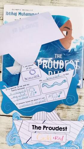 The Proudest Blue by Ibtihaj Muhammad: Book Companion Craft Diverse ...