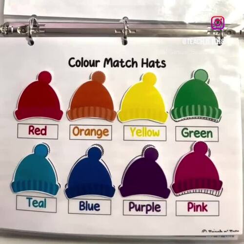 Winter Busy Book | Interactive Learning Activities Binder For Pre K ...