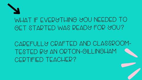 Unit 4: Structured Phonics Grades 1-2 Google Slides & lessons BUNDLE