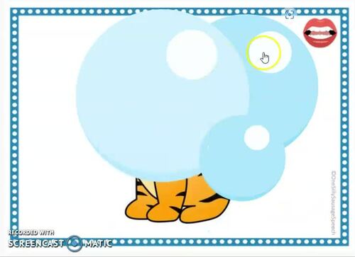 Bubble Pop Artic Initial T sound BOOM CARDS by One Silly Sausage Speech